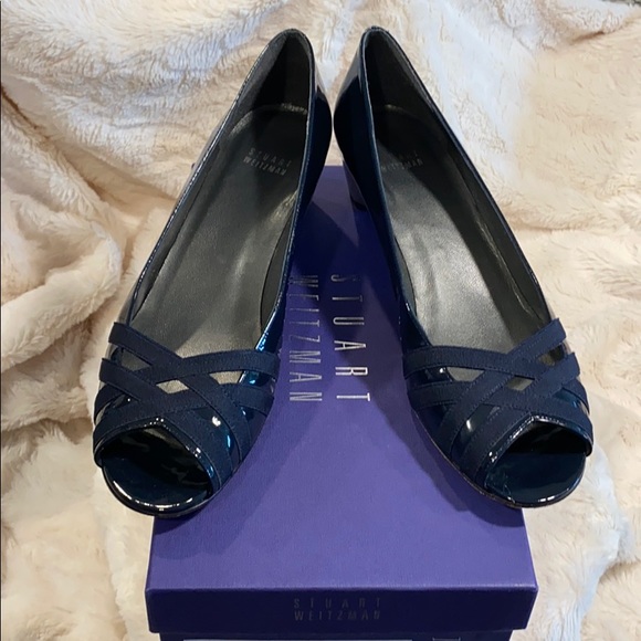 Stuart Weitzman | Shoes | Staurt Weitzman Navy Pumps | Poshmark